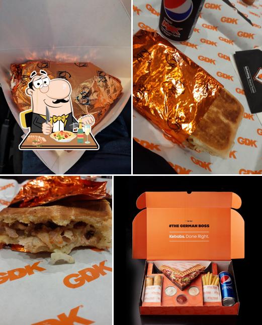 German Doner Kebab (GDK), Sunderland, Sunderland - Restaurant menu ...