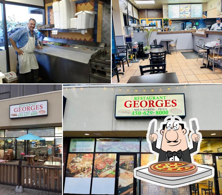 Georges Sous-Marins et Pizza, Laval - Restaurant menu, prices and reviews