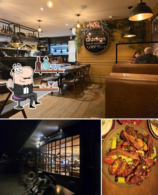 Duman Turkish Restaurant & Meze Bar, Crawley Down - Restaurant menu ...