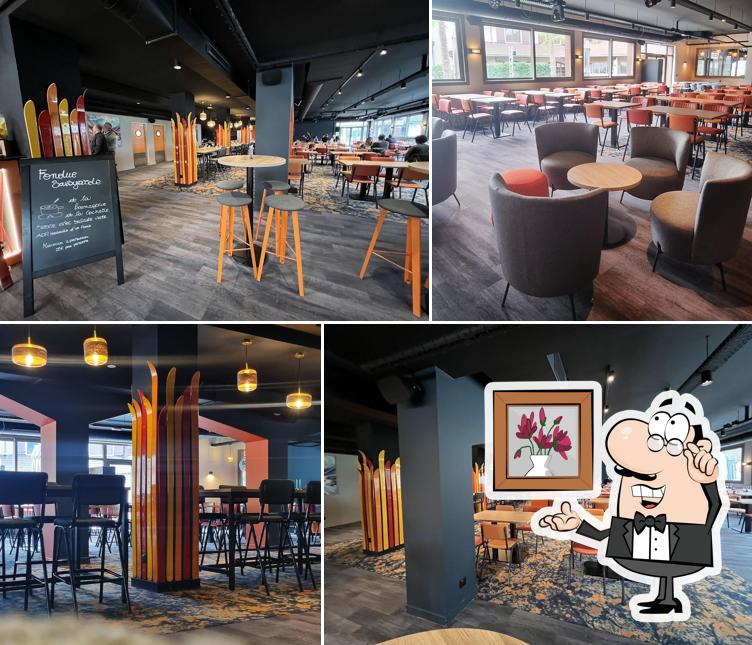 Bar - Restaurant BASE CAMP LODGE Albertville, Albertville - Menu du ...