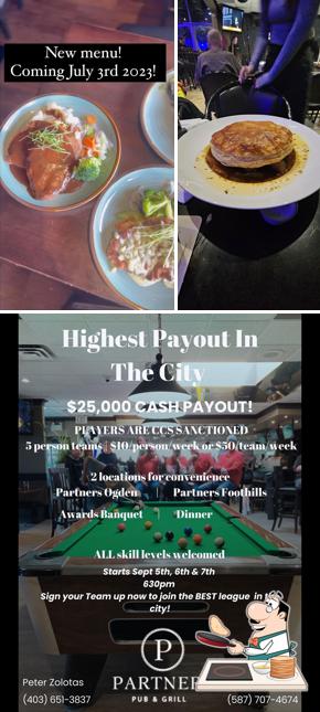 Partners Pub & Grill, Calgary - Restaurant menu, prices and reviews