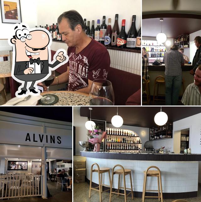 ALVINS, Paradise Point - Restaurant menu, prices and reviews