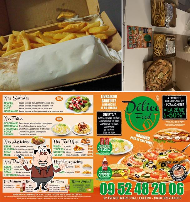 Délice food, Bréviandes - Menu du restaurant, prix et avis