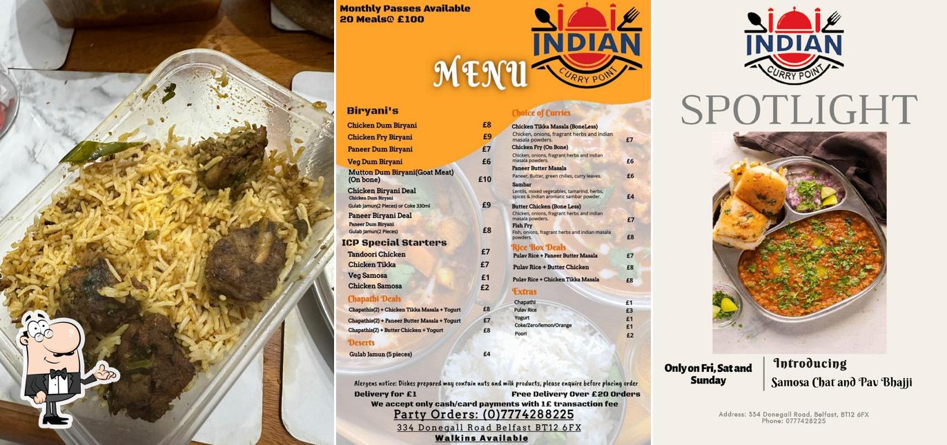 Indian Curry Point, Belfast - Restaurant menu, prices and reviews