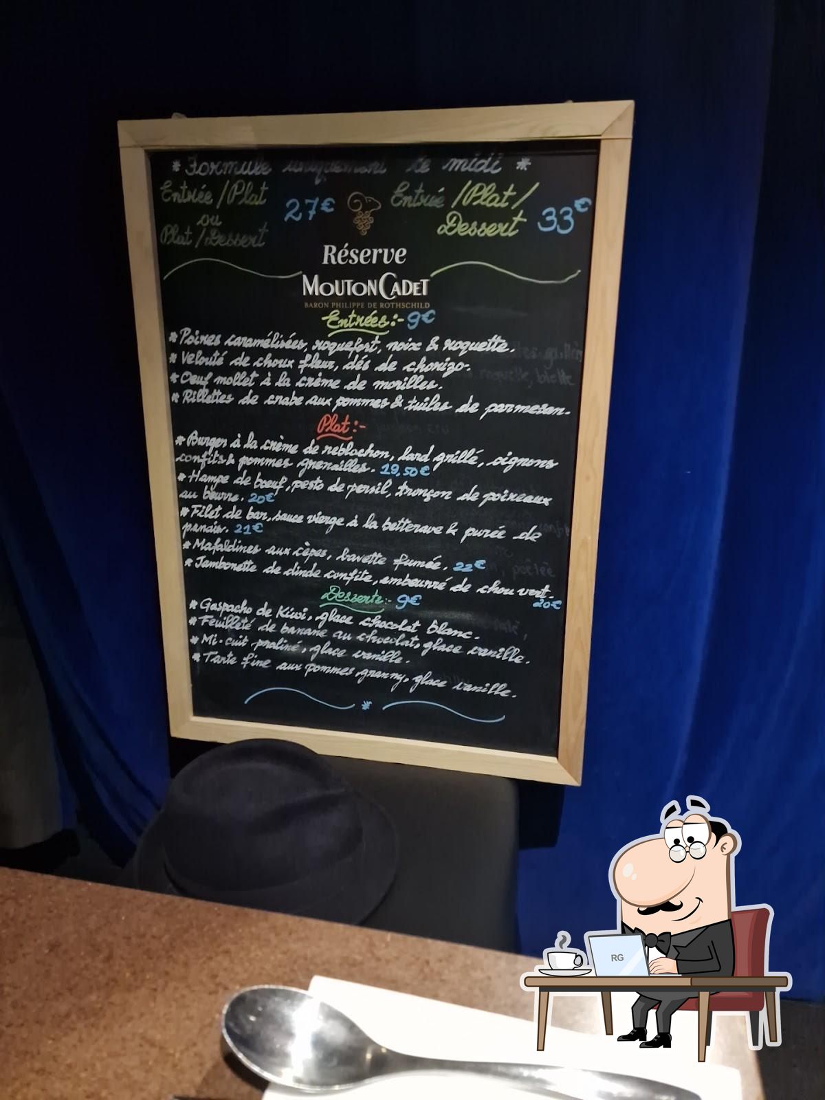 Le Point de Chute, Paris - Menu du restaurant, prix et avis