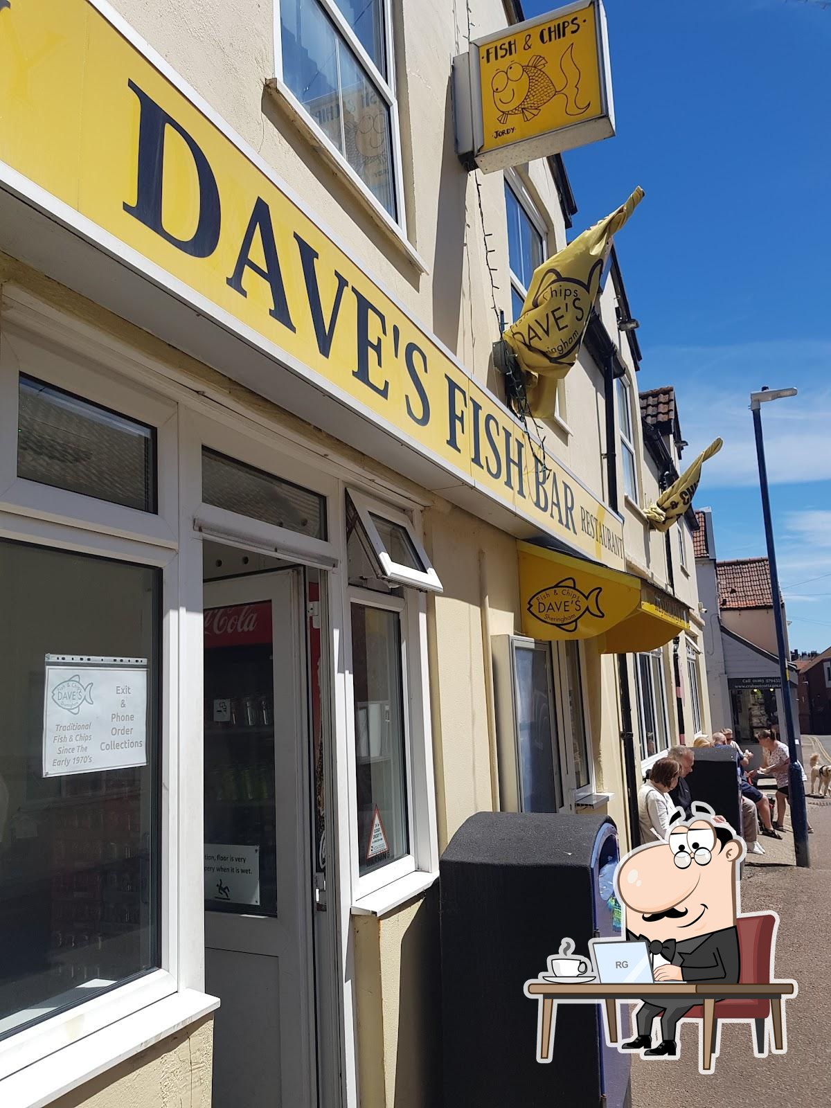 Dave's Fish Bar & Restaurant, Sheringham - Restaurant menu, prices and ...