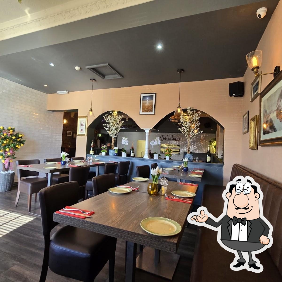 Valentino’s Italian restaurant bar & grill, Seaham - Restaurant menu ...