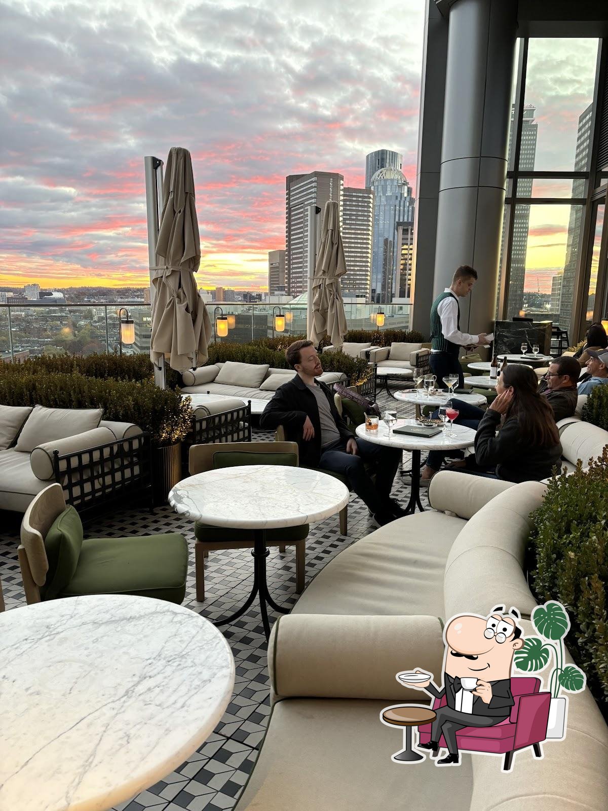 LONG BAR & TERRACE, Boston - Restaurant menu, prices and reviews