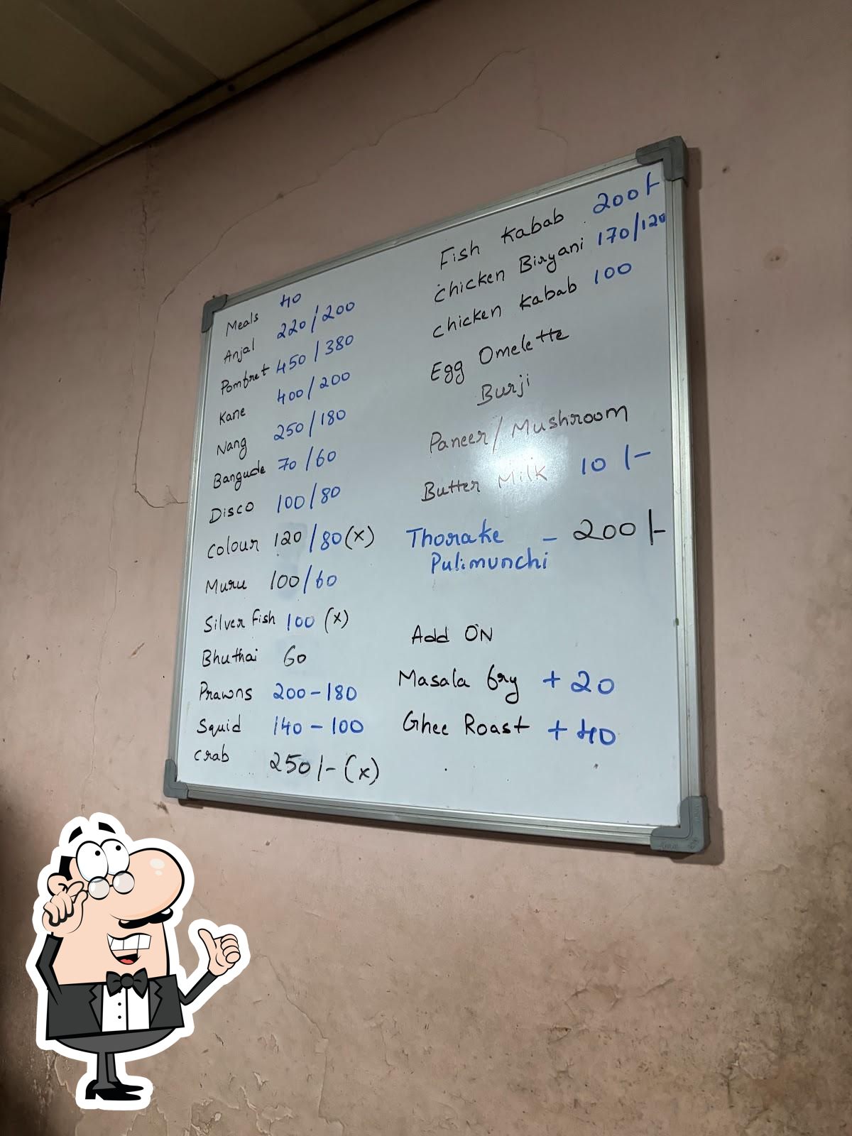 Thimmappa Fish Hotel, Udupi - Restaurant menu, prices and reviews