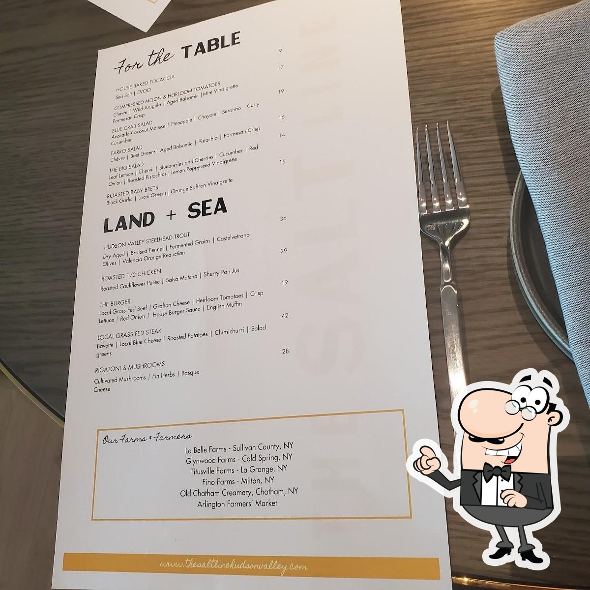 The Salt Line, Poughkeepsie - Restaurant menu, prices and reviews