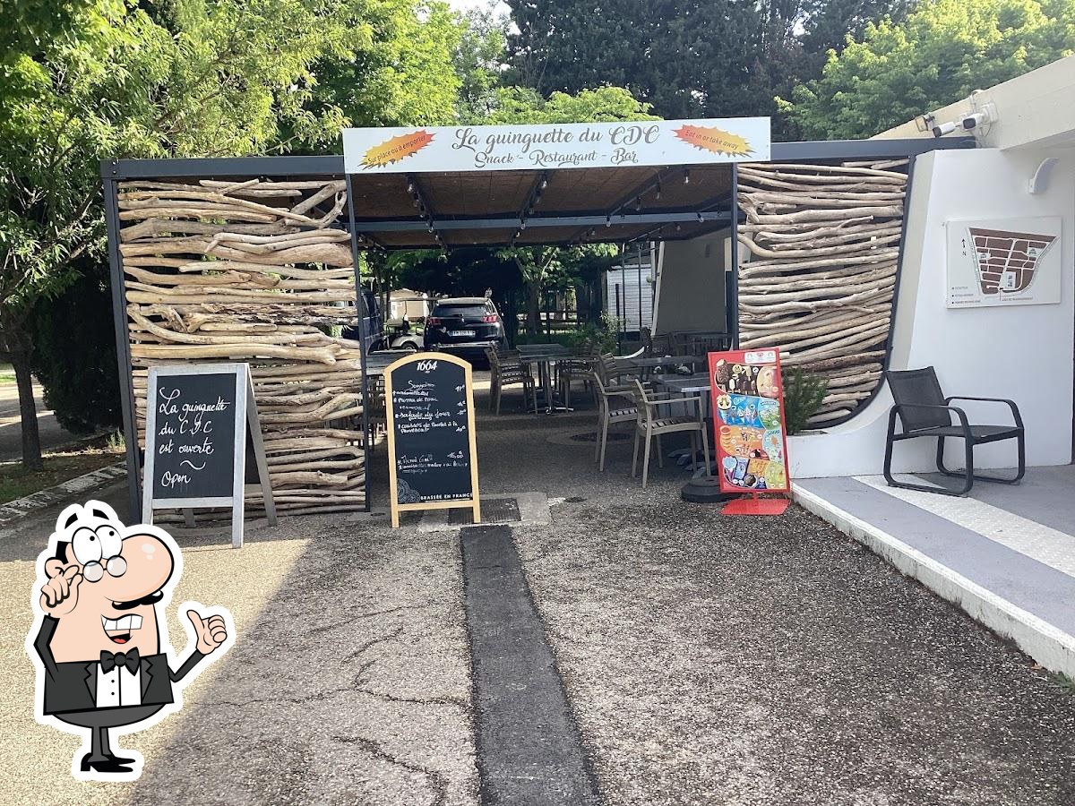 La guinguette du CDC, Villeneuve-lès-Avignon - Menu du restaurant, prix ...