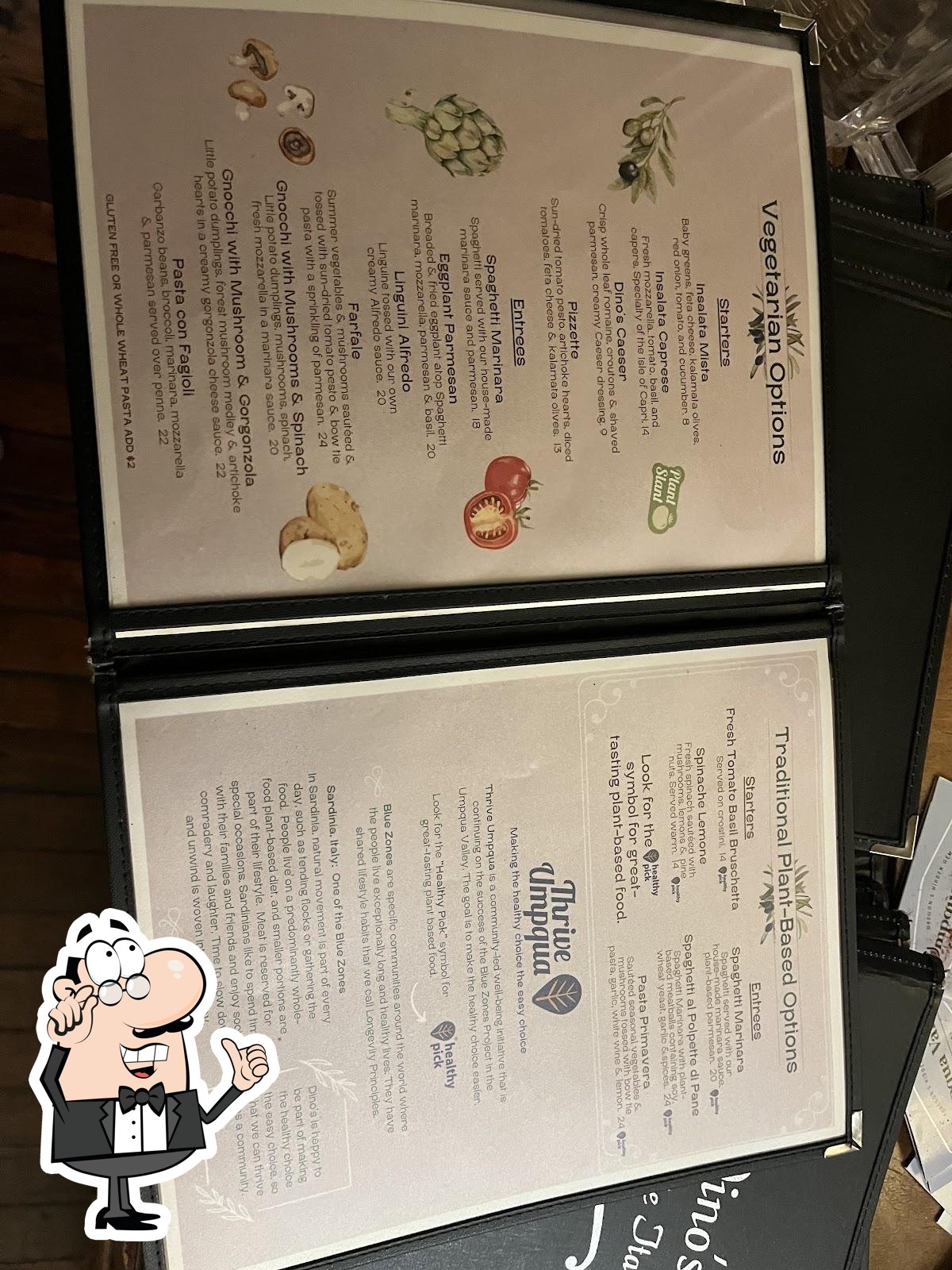 Dino's Ristorante Italiano, Roseburg - Restaurant menu, prices and reviews