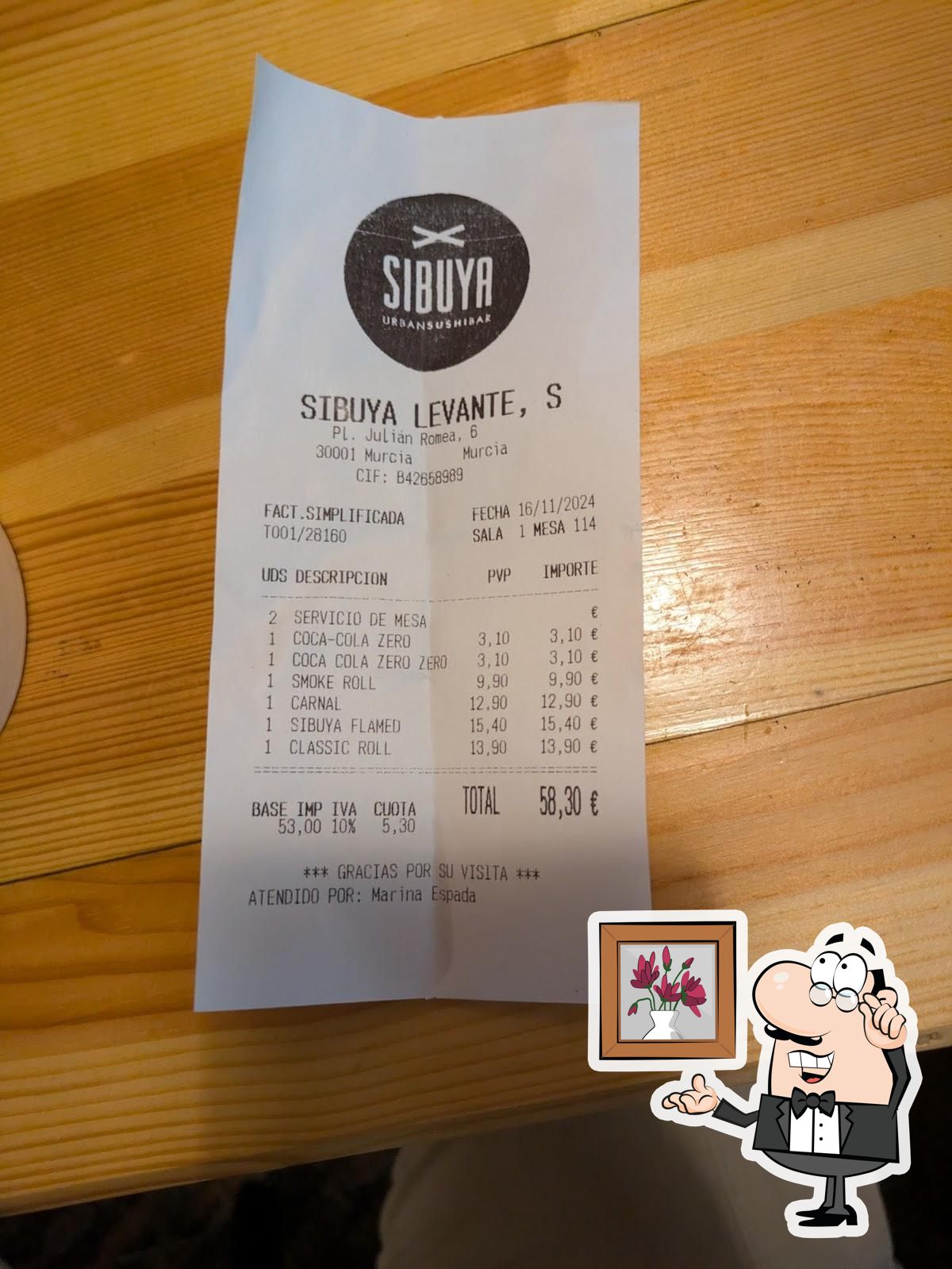 Sibuya Urban Sushi Bar, Murcia - Menú del restaurante, precios y reseñas