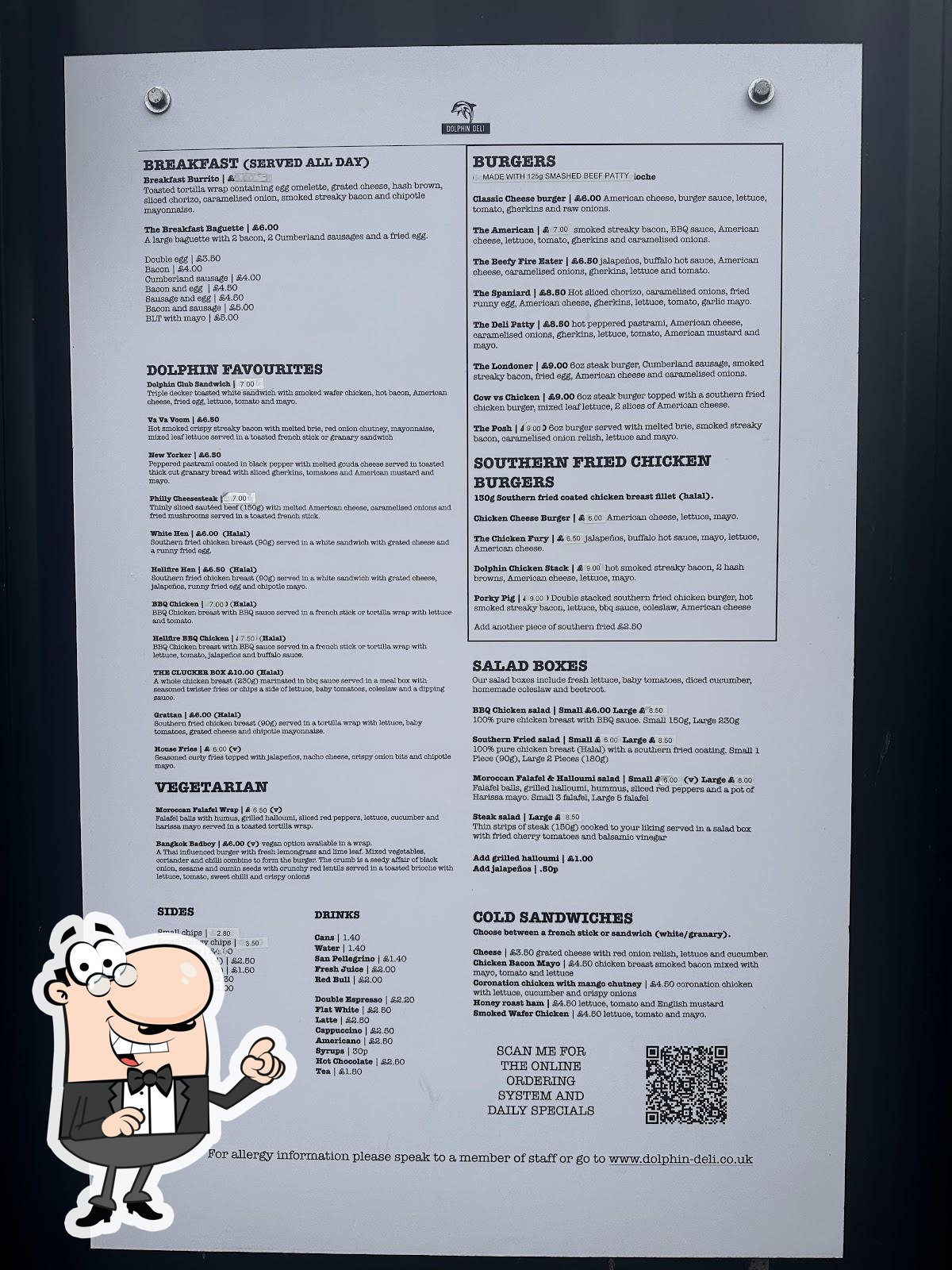 Dolphin Deli, Crawley - Restaurant menu, prices and reviews