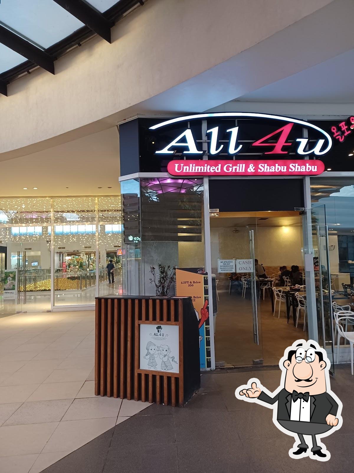 All4U Unlimited Grill & Shabu Shabu, Santa Rosa - Restaurant menu ...