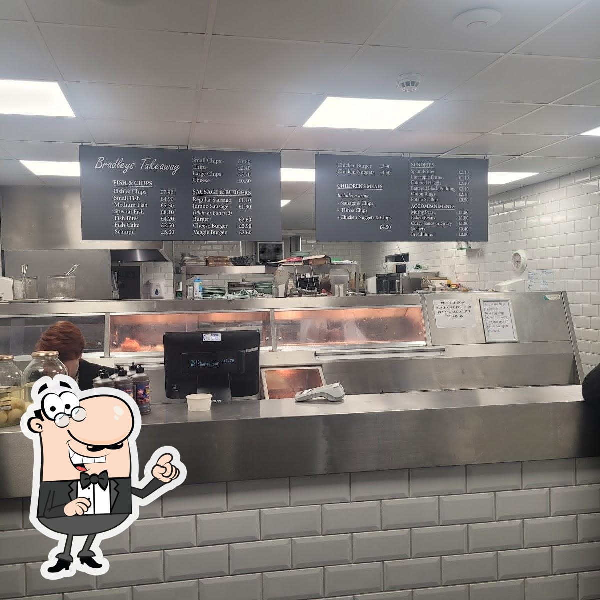 Bradleys fish restaurant and takeaway, Harrogate - Restaurant menu ...
