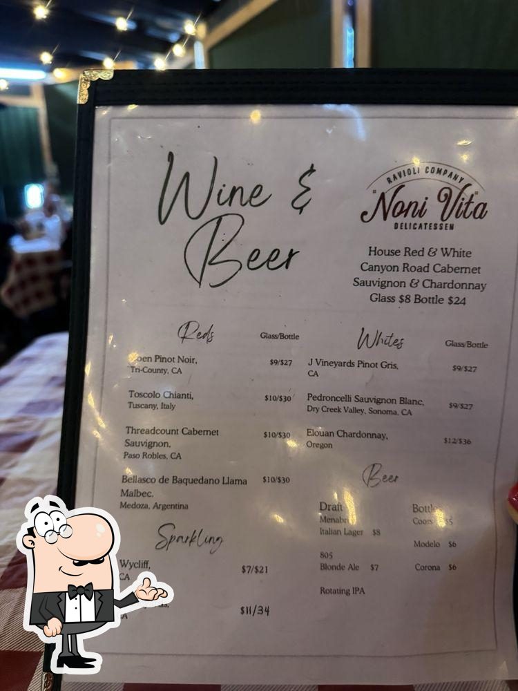 Noni Vita Ravioli Company, Manteca - Restaurant menu, prices and reviews