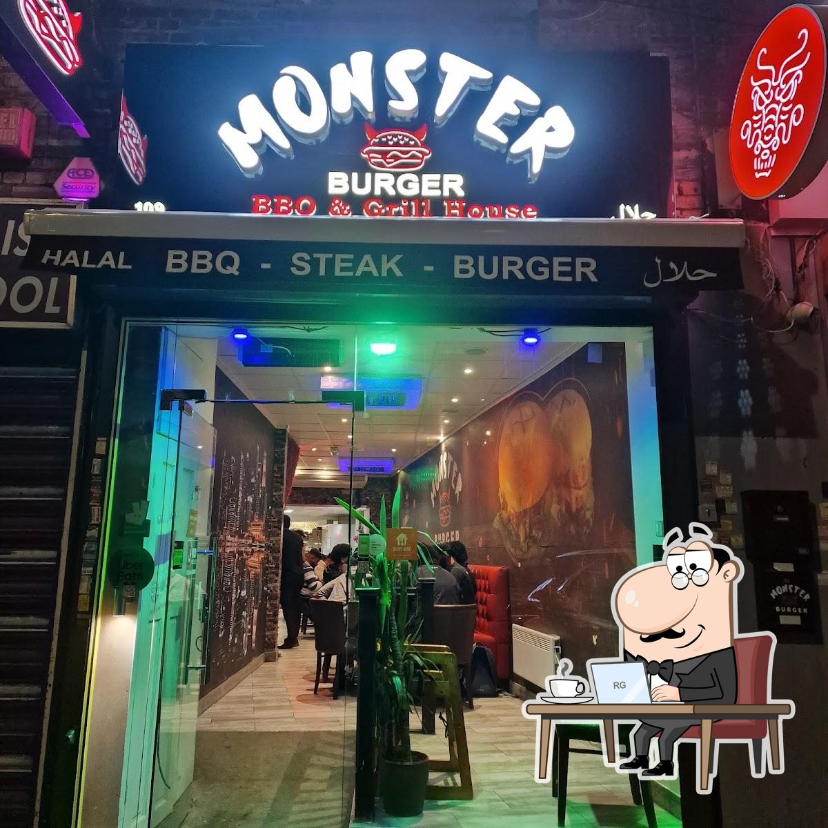Monster Burger, London - Restaurant menu, prices and reviews