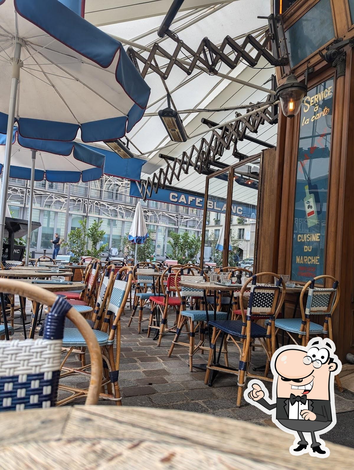 Le Café Blanc, Paris - Menu du restaurant, prix et avis