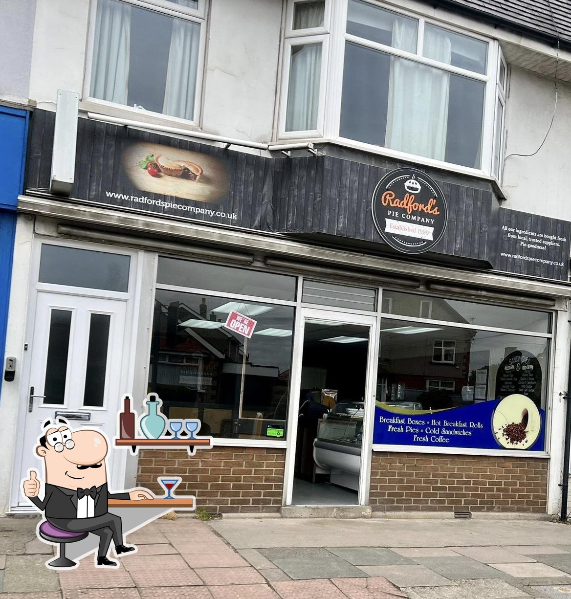 Radford’s Pie Company, Morecambe - Restaurant menu, prices and reviews