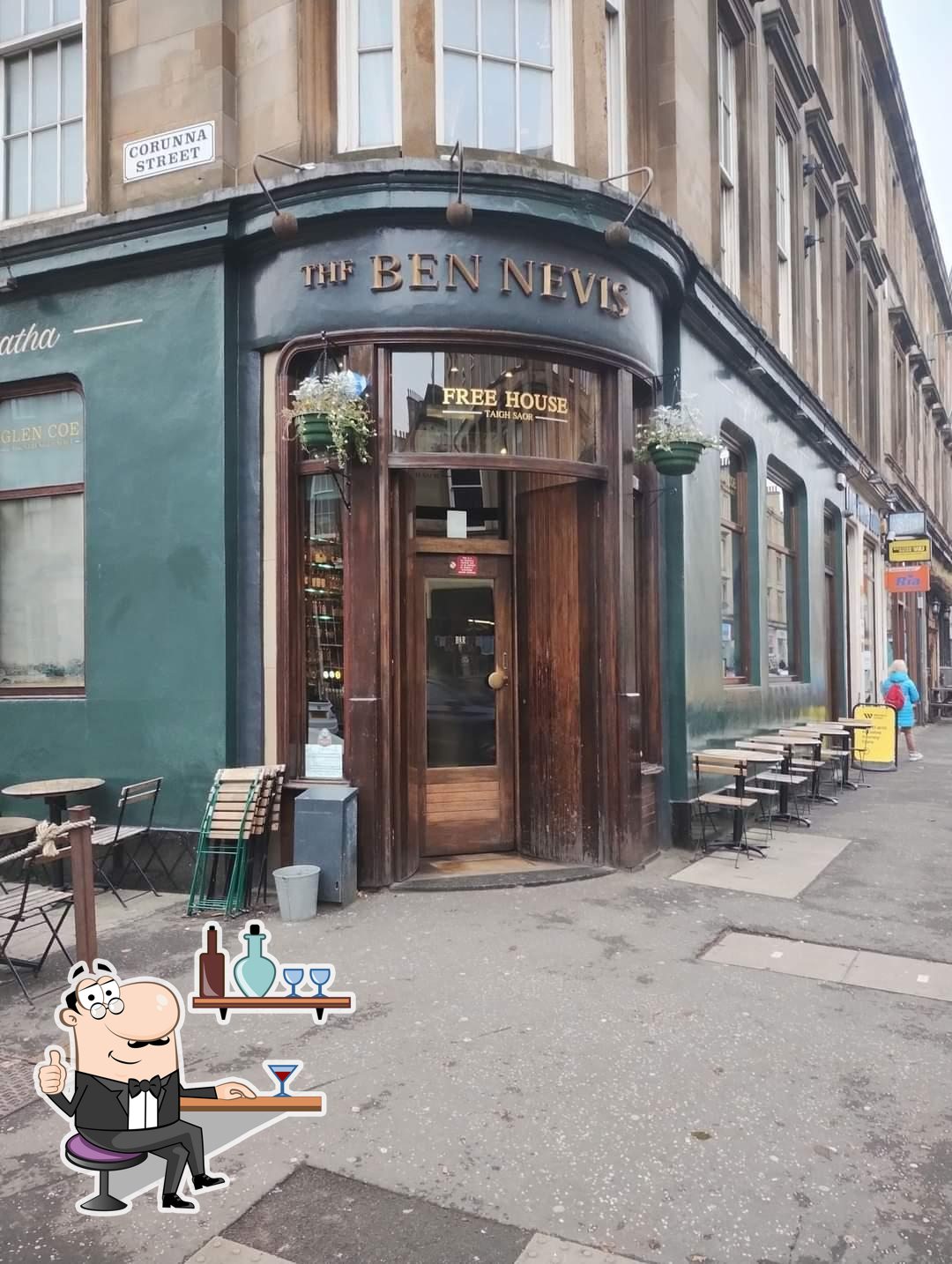 The Ben Nevis, Glasgow - Restaurant menu, prices and reviews