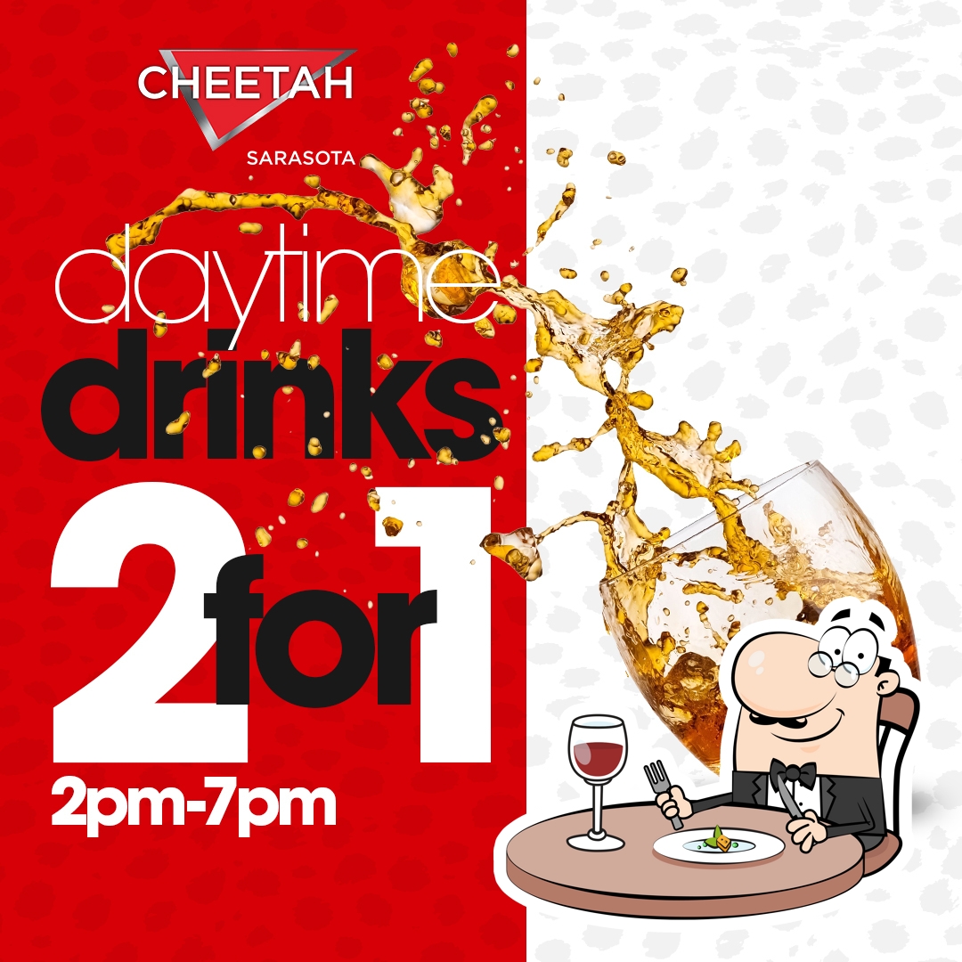 Cheetah Lounge, Sarasota - Restaurant menu, prices and reviews