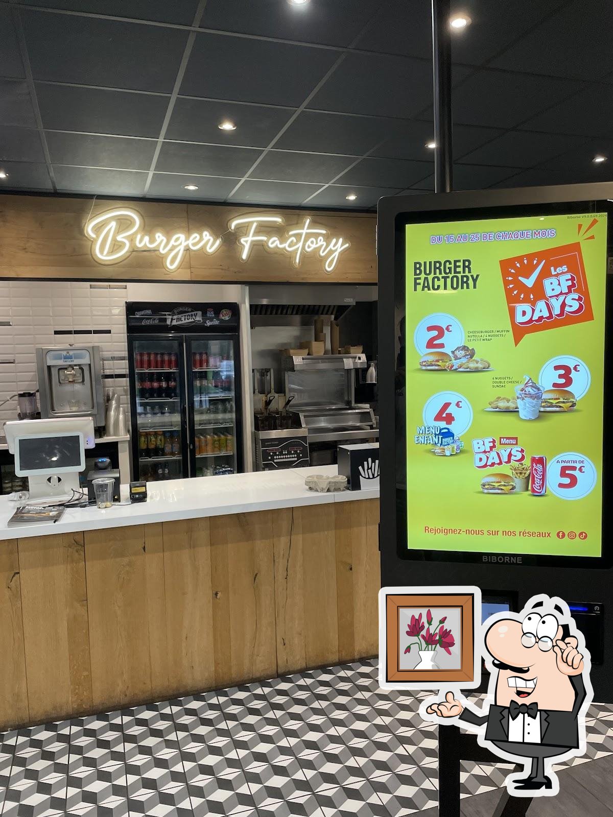 Burger factory, Bois-Guillaume - Menu du restaurant, prix et avis