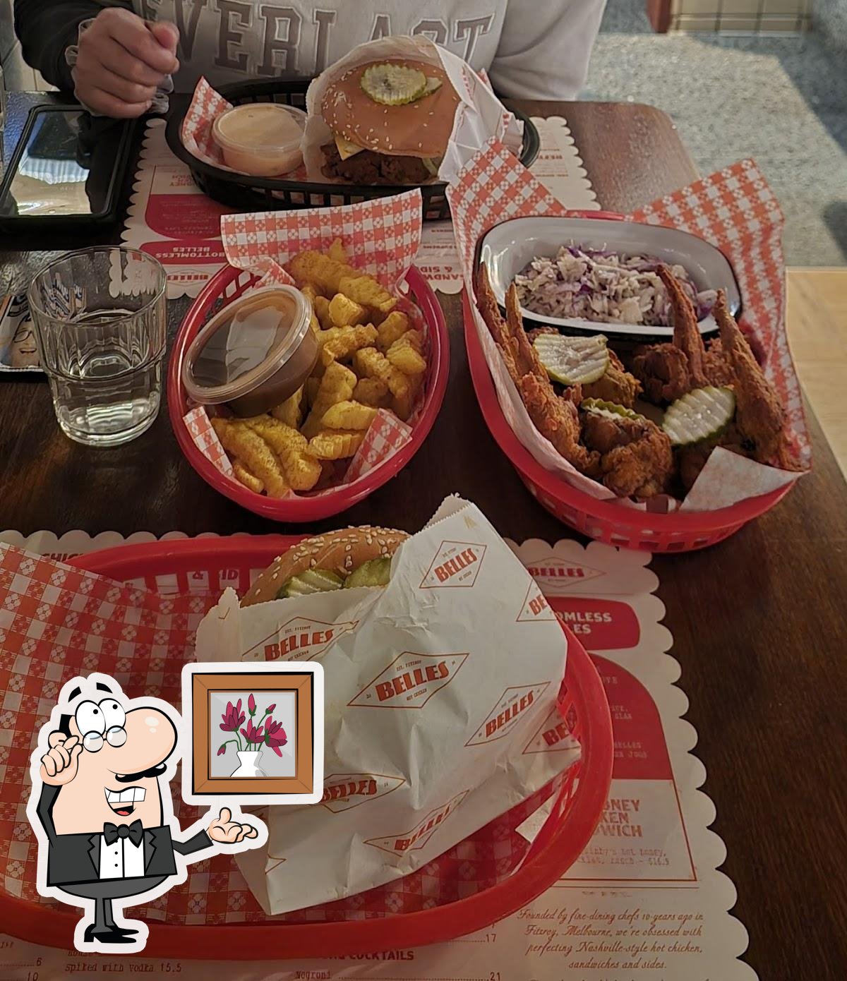 Belles Hot Chicken Melbourne CBD, Melbourne - Restaurant menu, prices ...