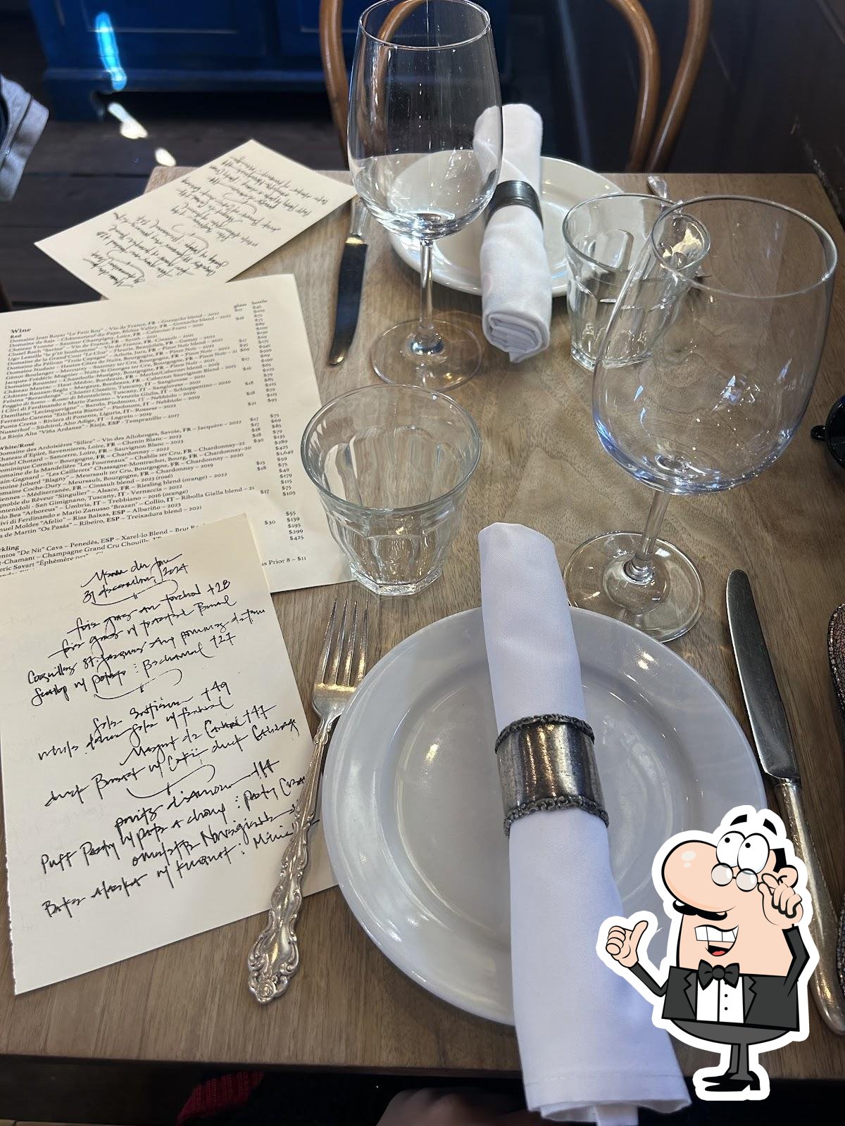 Chez Nous, Charleston - Restaurant menu, prices and reviews