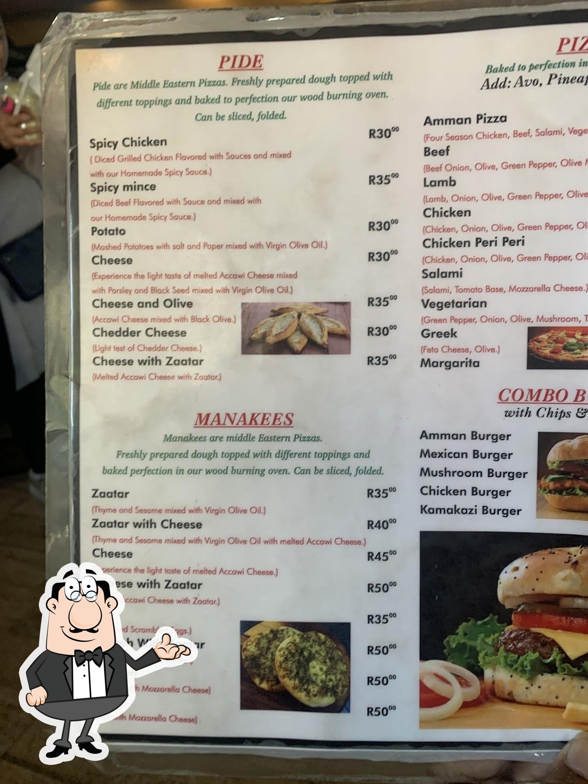 Amman Restaurant, Johannesburg - Restaurant menu, prices and reviews