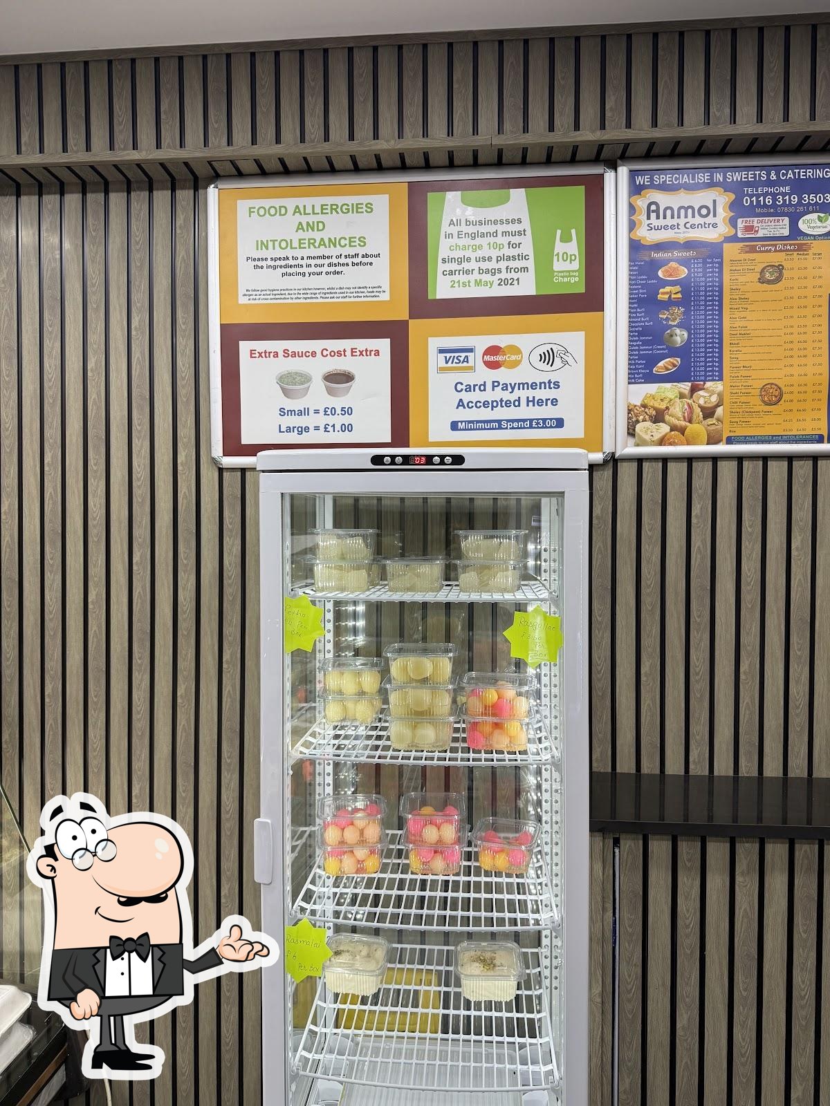 Anmol Sweet Centre, Leicester - Restaurant menu, prices and reviews