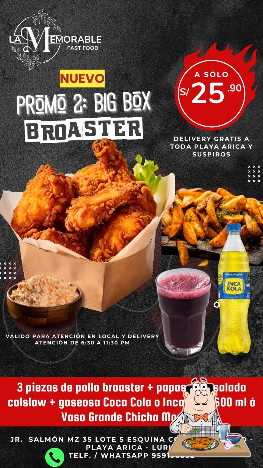 La Memorable Fast Food, Lurin - Restaurant menu, prices and reviews
