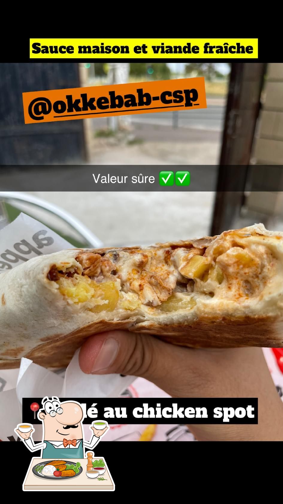 OK' Kebab Grec - Kebab [100% Halal] Pain et viande faits maison À 5 min de la gare de Poissy ...
