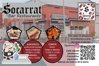 Bar Restaurante Socarrat, Rafelbuñol, Valencia, Rafelbuñol - Menú del ...