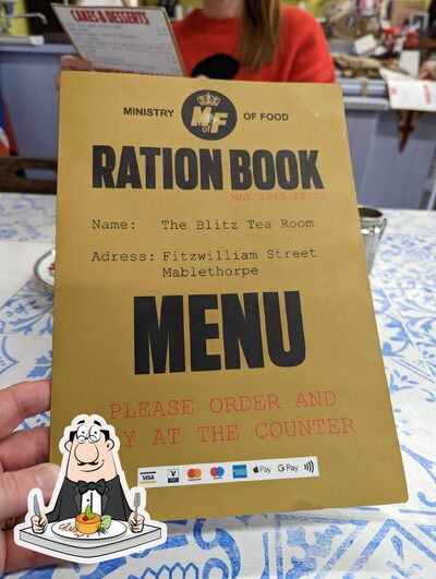 The Blitz Tea Room, Mablethorpe - Restaurant menu, prices and reviews