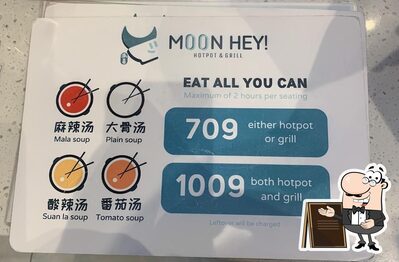 Moon Hey Hotpot and Grill Alabang, Muntinlupa - Restaurant menu, prices ...