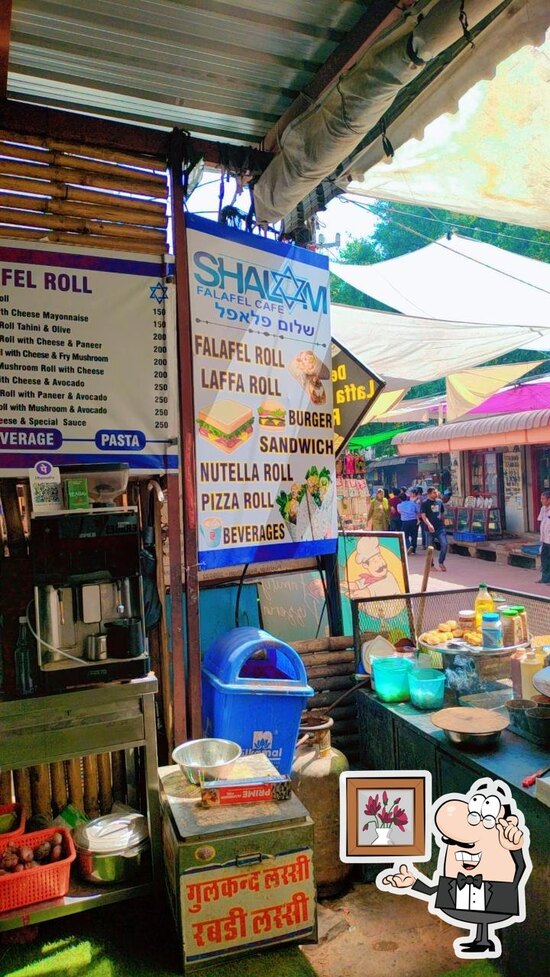 Shalom Falafel Cafe שלום פלאפל, Pushkar - Restaurant menu, prices and ...