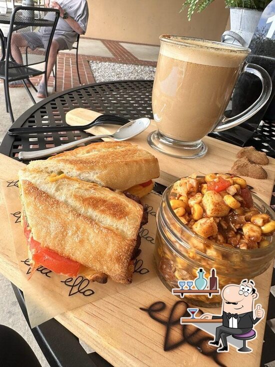 Menu at Ella Cafe, Coral Springs