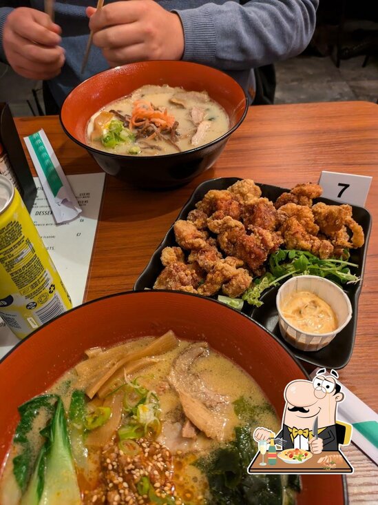 Menu at Daikoku Ramen restaurant, Gloucester