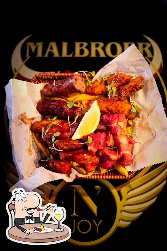 Menu at Malbroer pub & bar, Boksburg