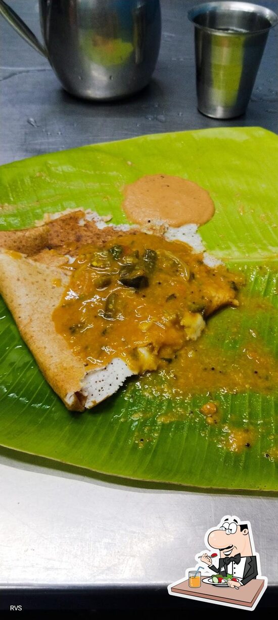 Menu at Madurambigai Iyer Mess, Tiruvannamalai