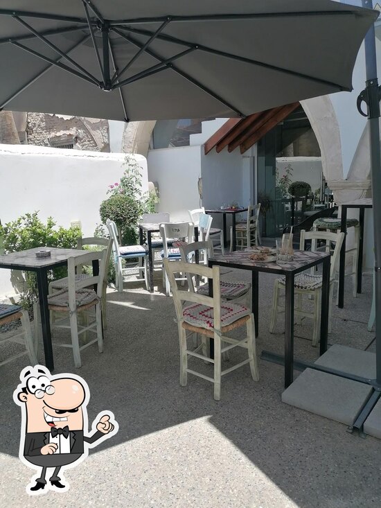 Menu at Fahrenheit Bakery, Larnaca