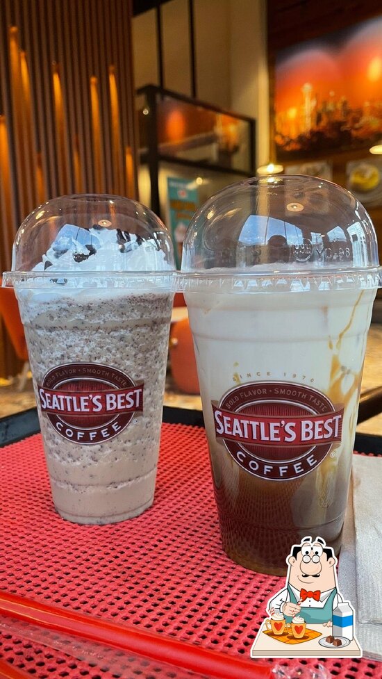 Menu at Seattle's Best Coffee cafe, Malolos