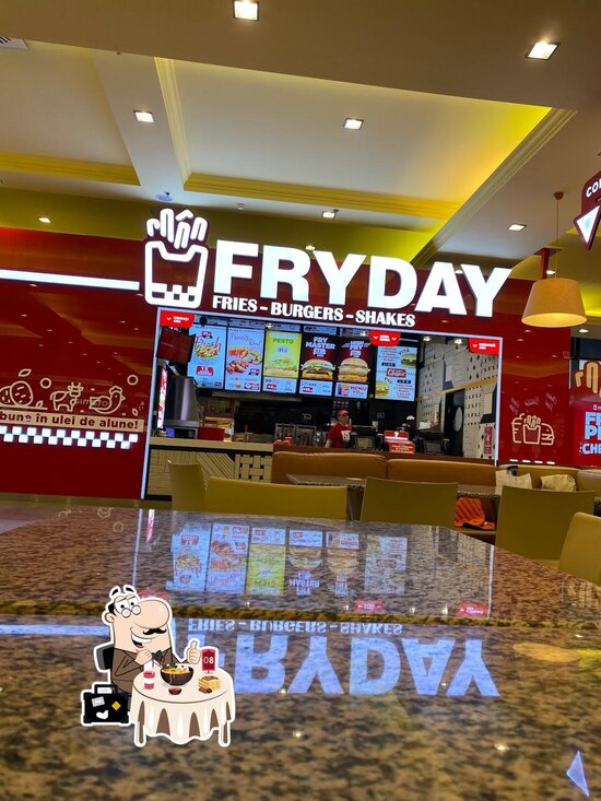 Menu at Fryday, Suceava, Calea Unirii 22 Iulius Mall Zona Foodcourt