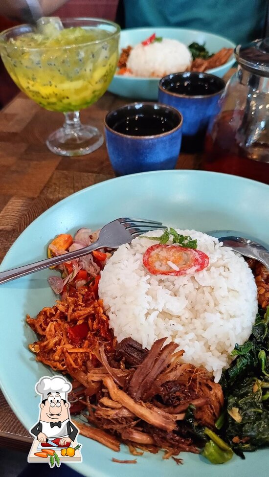 Menu at Ibu Jari restaurant, Central Jakarta