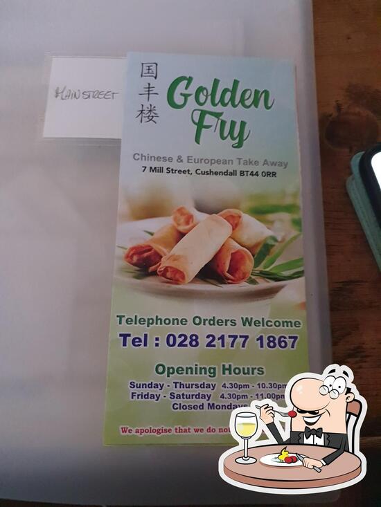 Golden Fry, Cushendall - Restaurant menu, prices and reviews