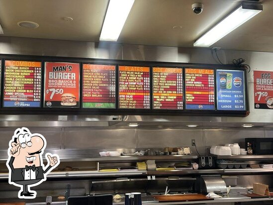Menu at Jumbo Burgers fast food, Ogden, W 2700 N