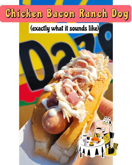Menu at Dog Daze, Walpole