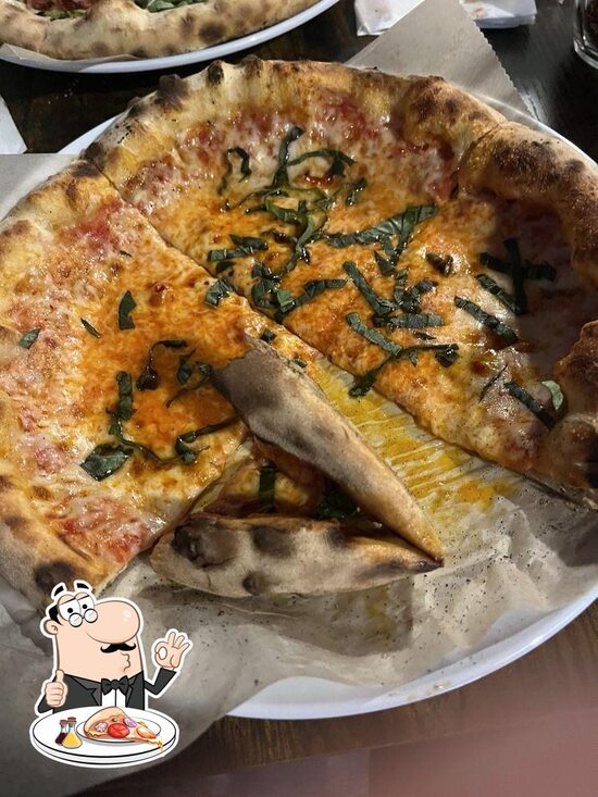 Carta de pizzería Cut Stone Wood-Fired Pizza, Kenosha