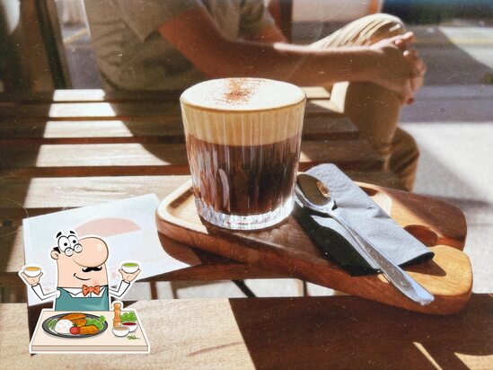 Menu at giant coffee cafe, Northbridge
